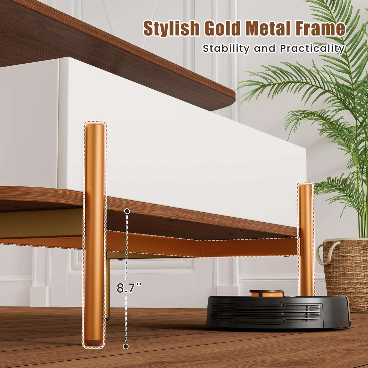 48" Oval Lift Top Coffee Table with Storage - Flycity